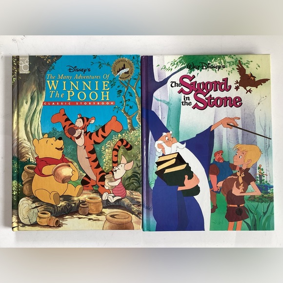 Disney | Other | 2 Large Disney Mouse Works Books | Poshmark